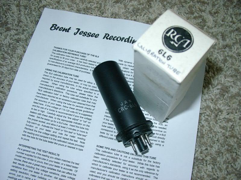 Hickok Calibration Tubes for sale